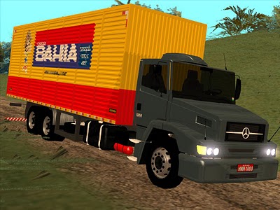 Caminhão Mercedes-Benz MB L1620 das Casas Bahia para GTA San Andreas | Site do GTA